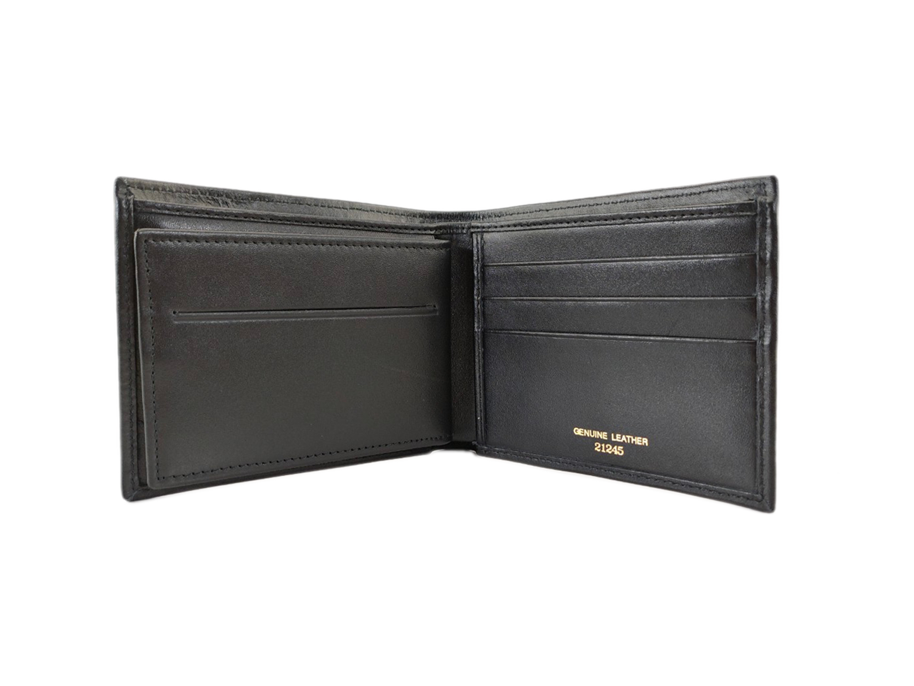 Leather Wallet with Billfold Zipper | JACOB