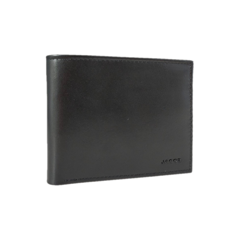 Simple Black Wallet | JACOB