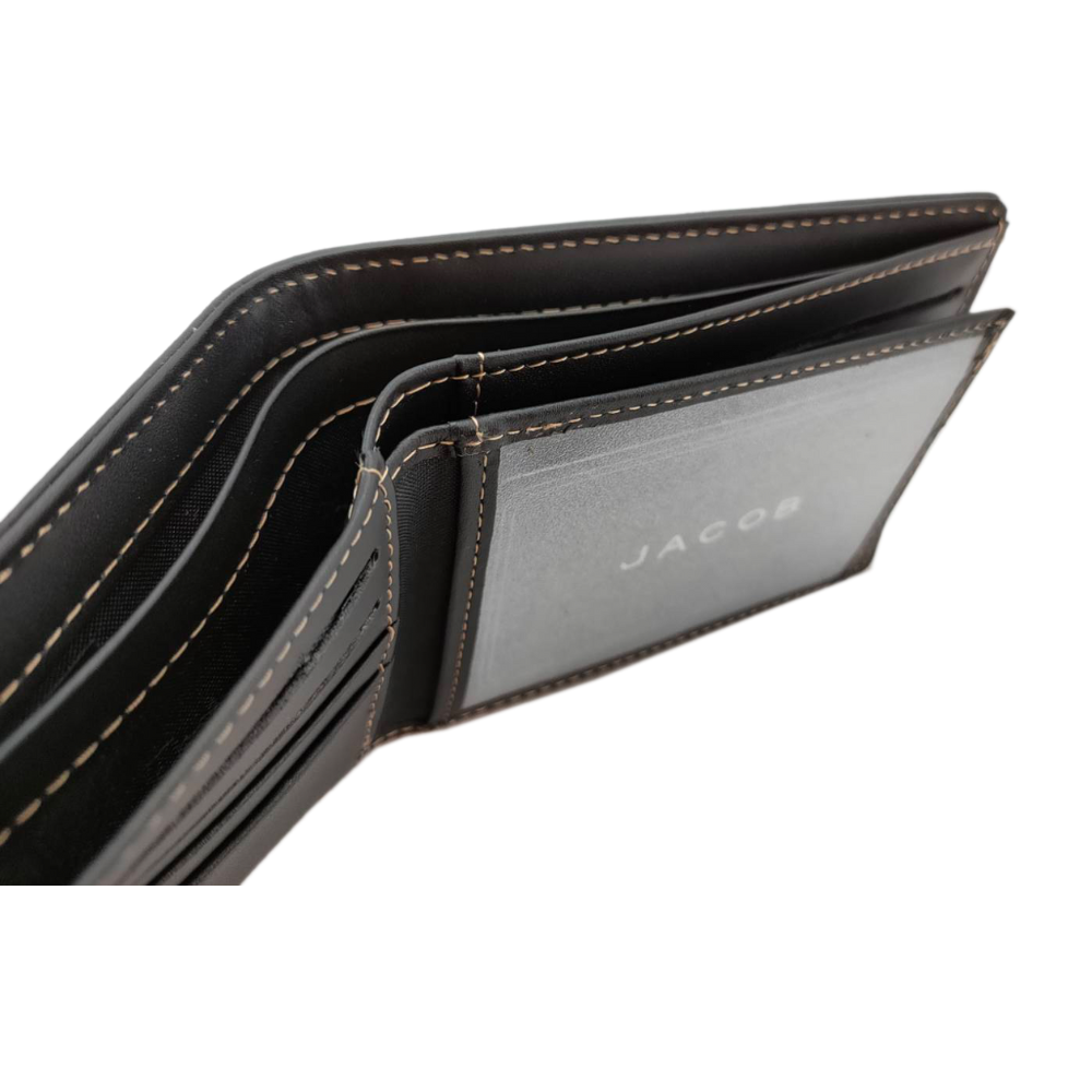 Trendy Wallet with Middle Flap & ID Compartment | JACOB