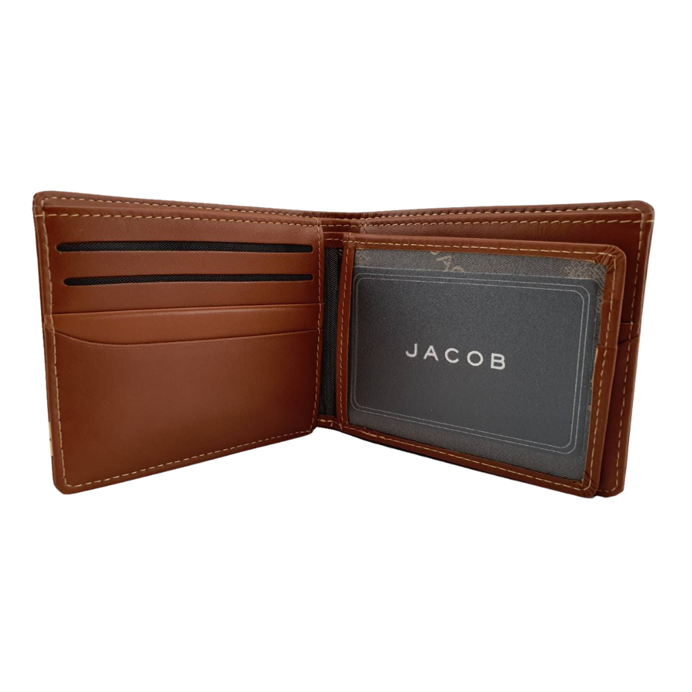 Trendy Wallet with Middle Flap & ID Compartment | JACOB