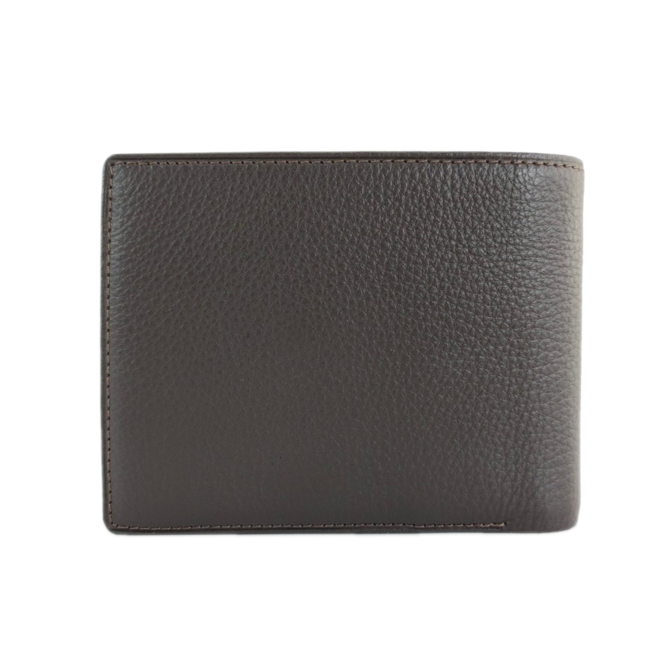Classic Leather Wallet with Coin & ID Compartment | JACOB