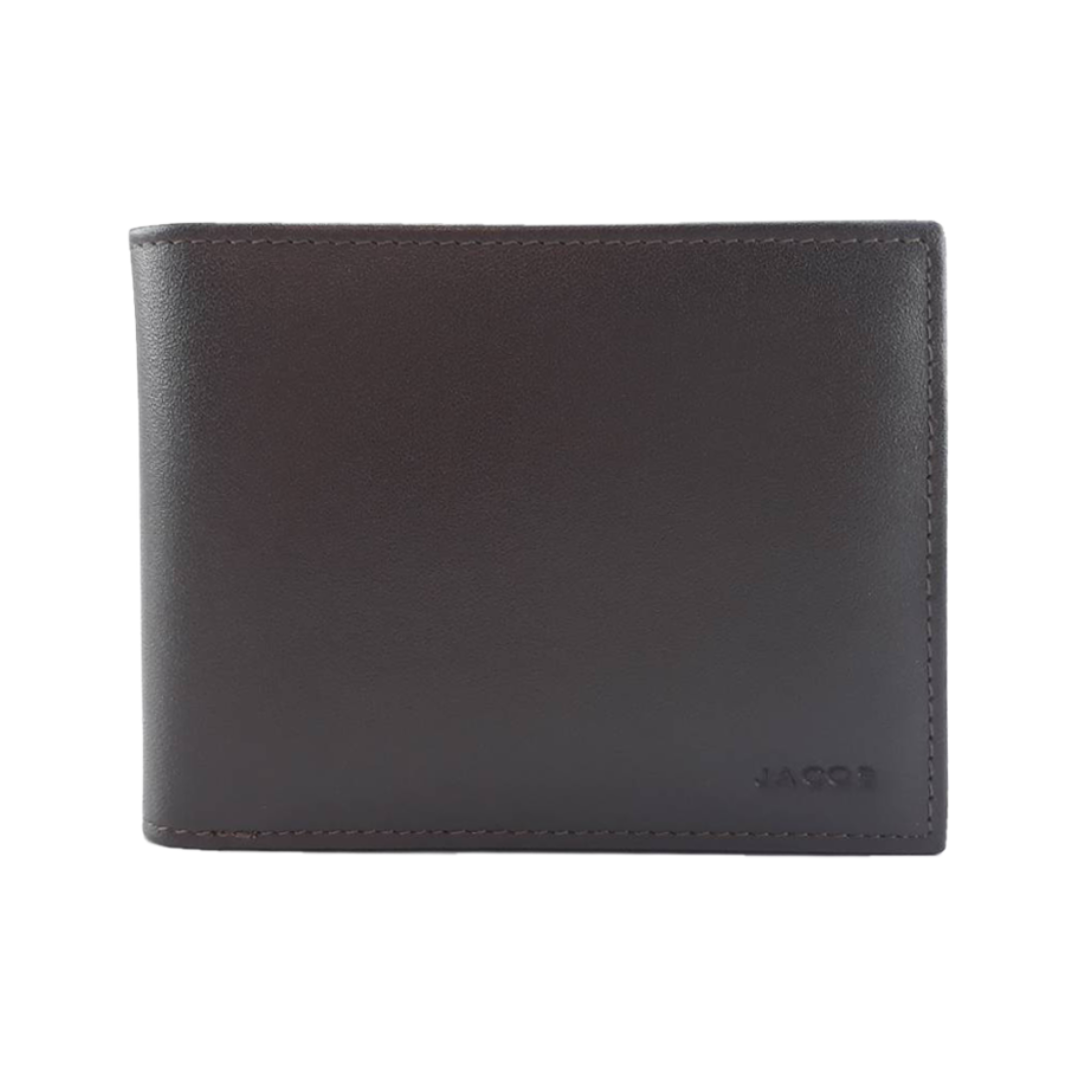 Simple Leather Wallet with Billfold Card Insert | JACOB