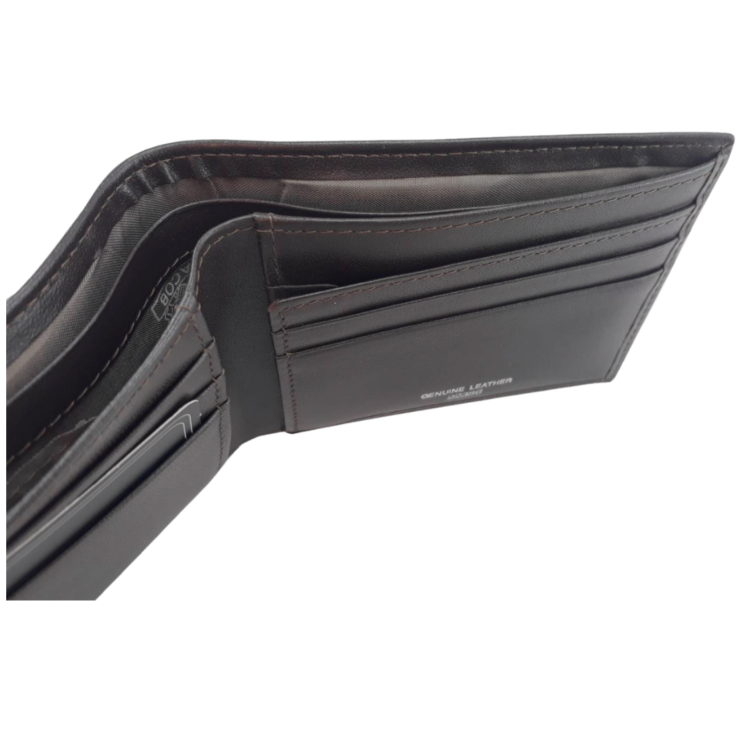 Simple Leather Wallet with Billfold Card Insert | JACOB